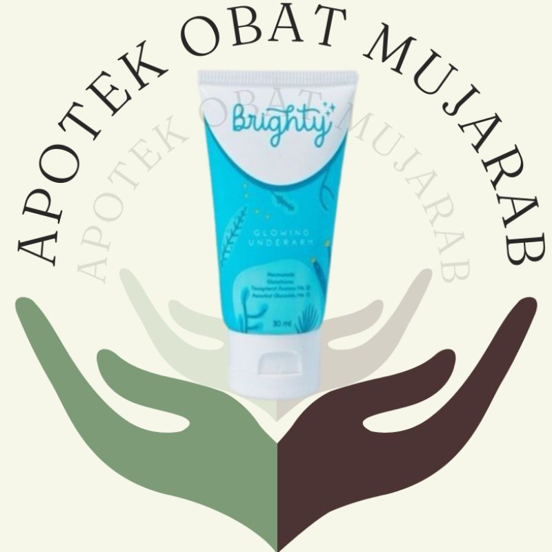 Jual Brighty Glowing Underarm Cream Pemutih Ketik Dan Selangkangan | Shopee Indonesia
