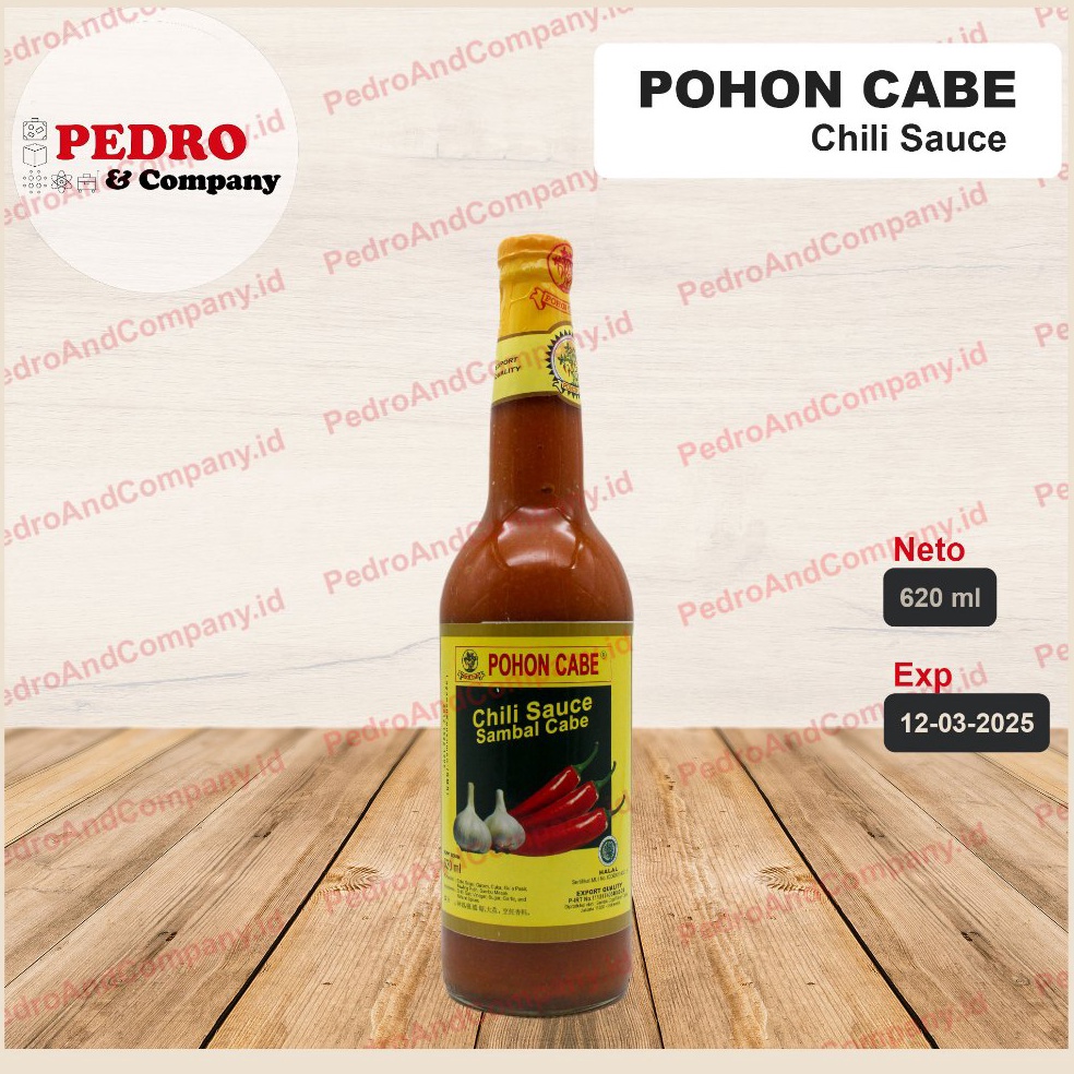 Jual Penawaran Spesial Pohon Cabe Chili sauce sambal cabe 62 ml botol ...