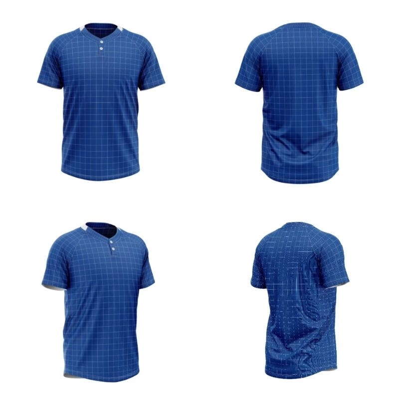 Jual Mockup Jersey Baseball 2 Kancing | Shopee Indonesia