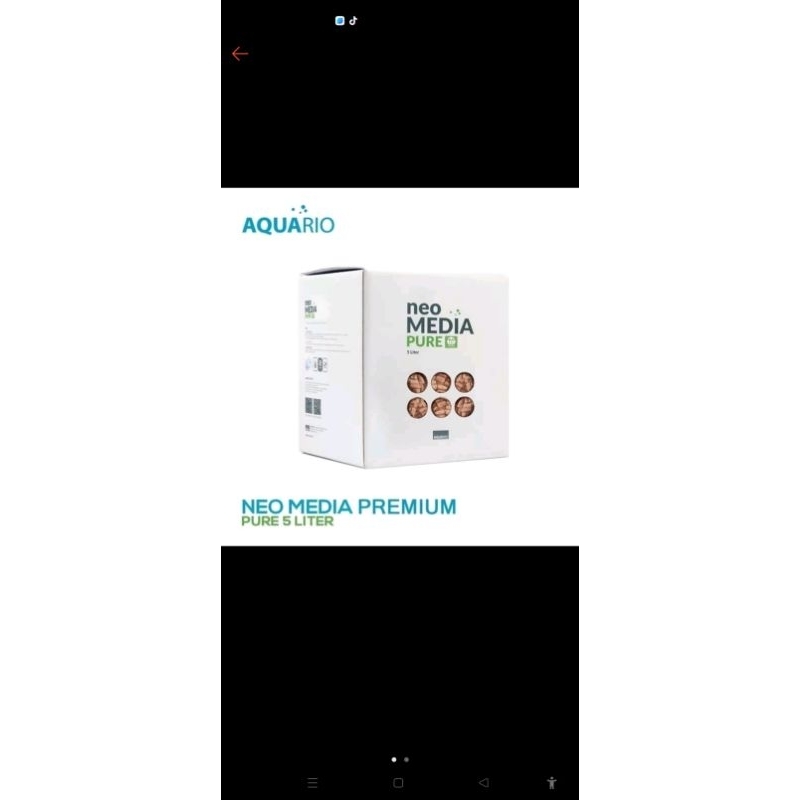 Jual Neo Media Pure Premium 5 Liter , Media Filter Akuarium Aquarium ...