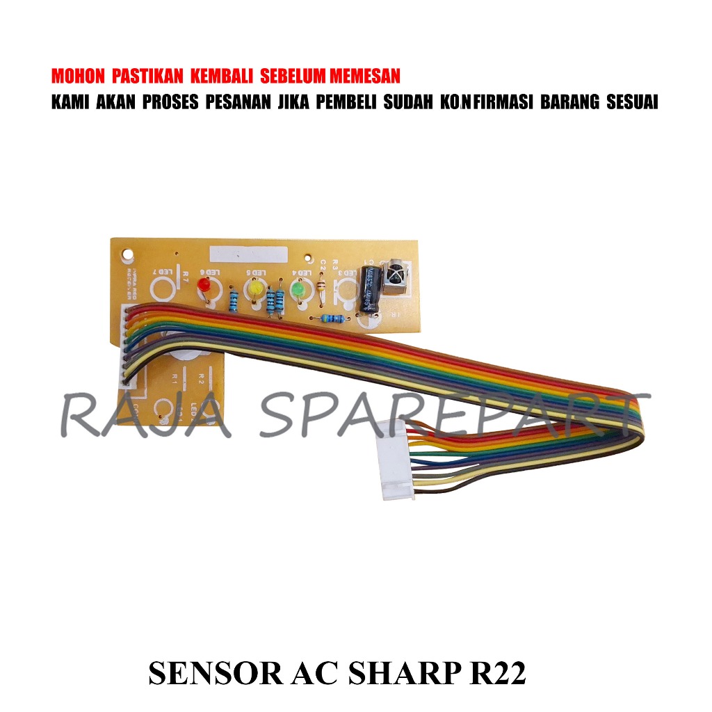Jual SASH22 DISPLAY PCB SENSOR AC / MODUL SENSOR AC / SENSOR AC SHARP ...
