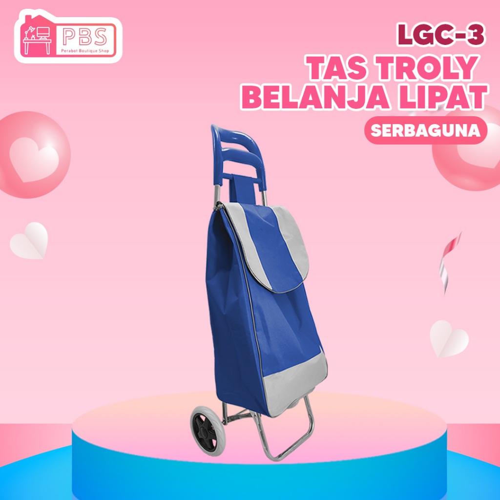 Jual PERABOT Tas Troli Belanja Trolley Roda - Keranjang Supermarket ...