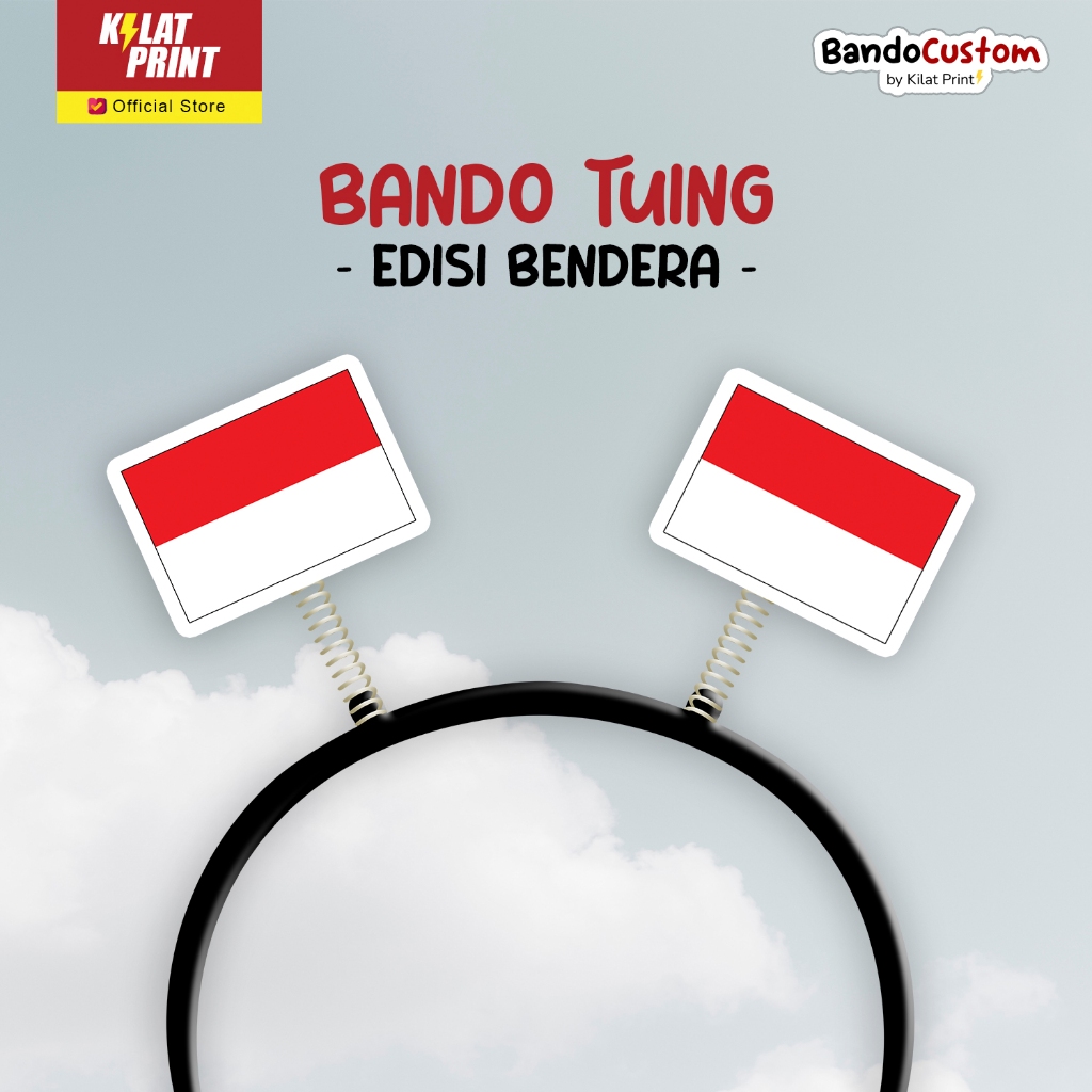 Jual Bando Custom Per Tuing Edisi Bendera Timnas | Shopee Indonesia