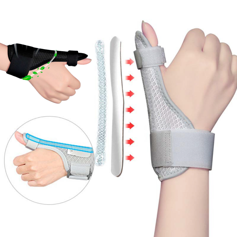 Jual Thumb Splint Wrist Thumb Support Washable Thumb Spica Splint ...