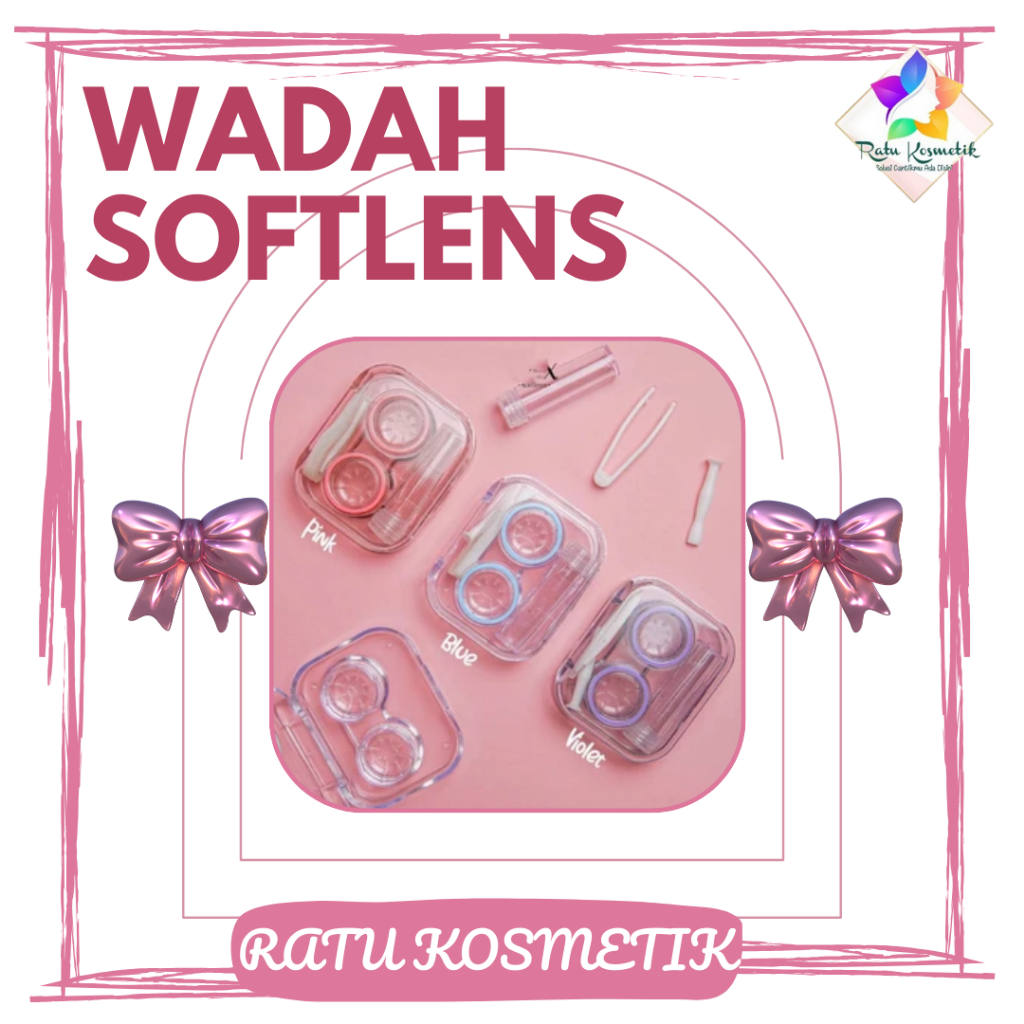 Jual RATU Tempat Softlens Premium | Lens Case Soflen | Box Softlens ...