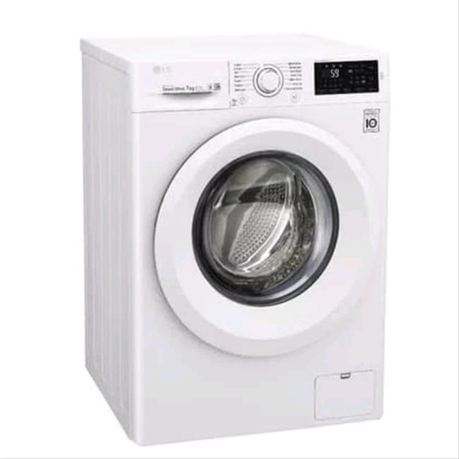 Jual Mesin Cuci LG FB1207S6W FRONT LOADING Inverter 7 Kg FB1207 1200 ...