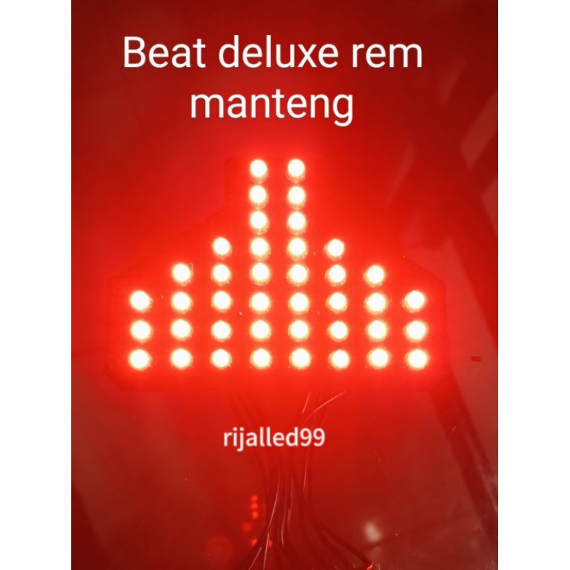 Jual Stoplamp running beat deluxe - beat street Beat Eco 2020-2021-2022 ...