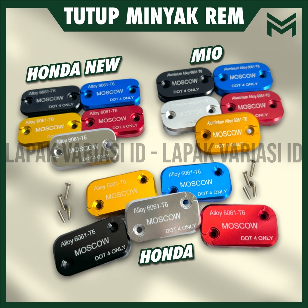 Jual COVER TUTUP MASTER REM MOSCOW YAMAHA HONDA NMAX AEROX LEXI BEAT ...