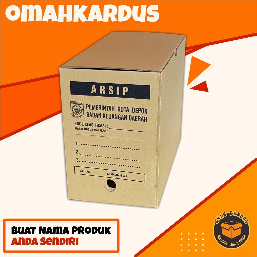 Jual Custom Sablon Box Arsip + SABLON 1 WARNA | Sablon arsip | box dokumen | Shopee Indonesia