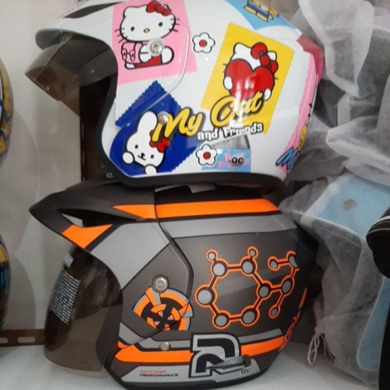 Jual HELM TAKIRA PET MOTIF SNI | Shopee Indonesia