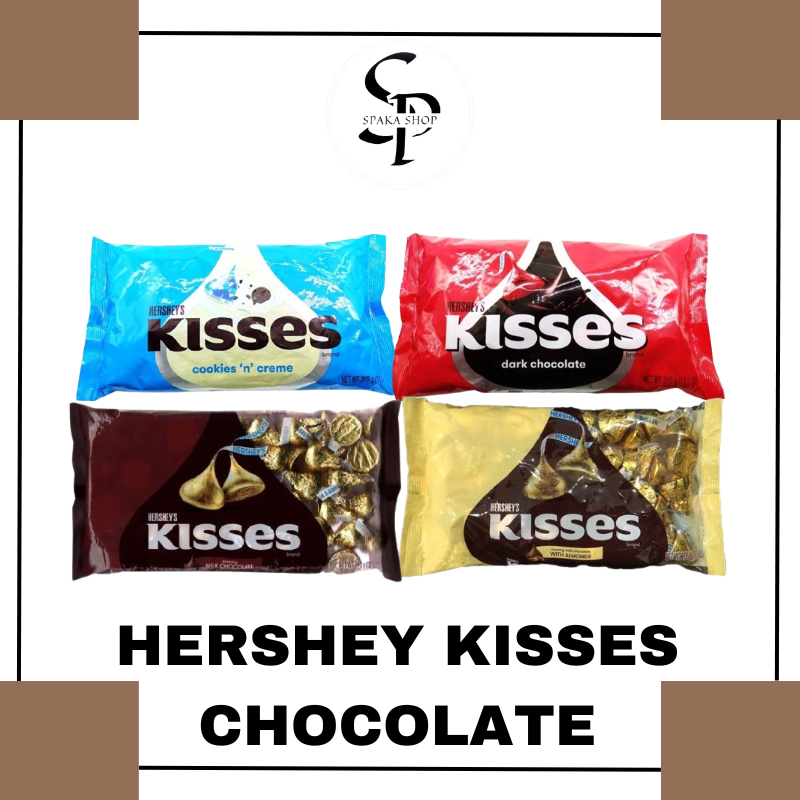 Jual HERSHEY'S Hershey Kisses Premium Chocolate Cokelat Impor Permen ...