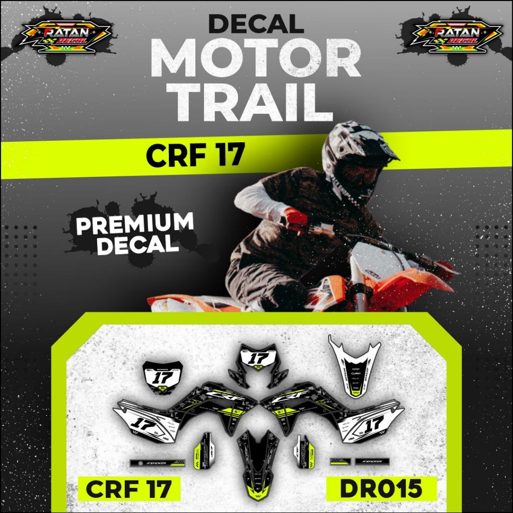 Jual STICKER DECAL FULL BODY CRF | Shopee Indonesia