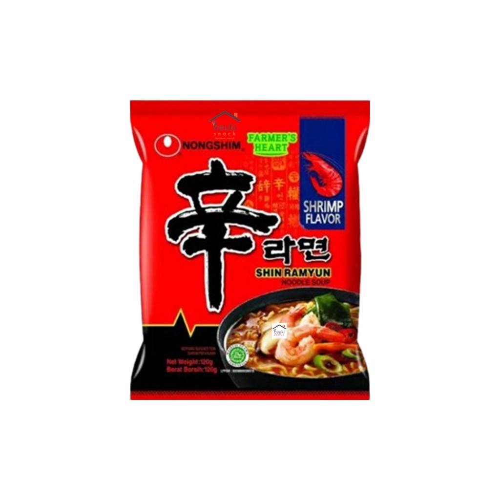 Jual Nongshim Shin Shrimp Ramyun Mi Instan Kuah Rasa Udang Jamur ...