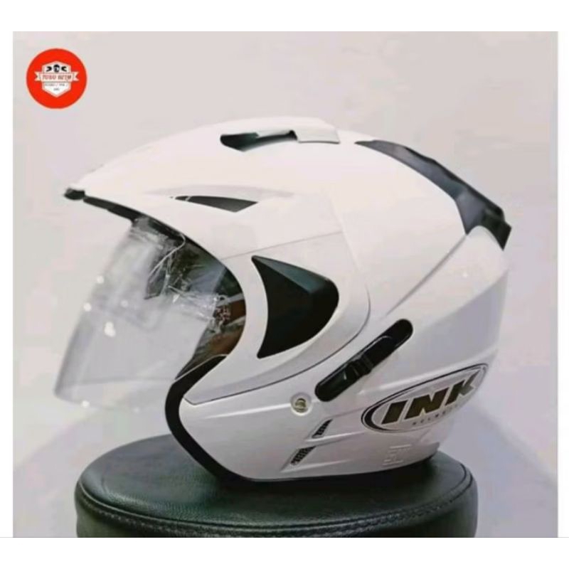 Jual HELM INK T1 MURAH DOUBLE VISOR PULL WARNA | Shopee Indonesia