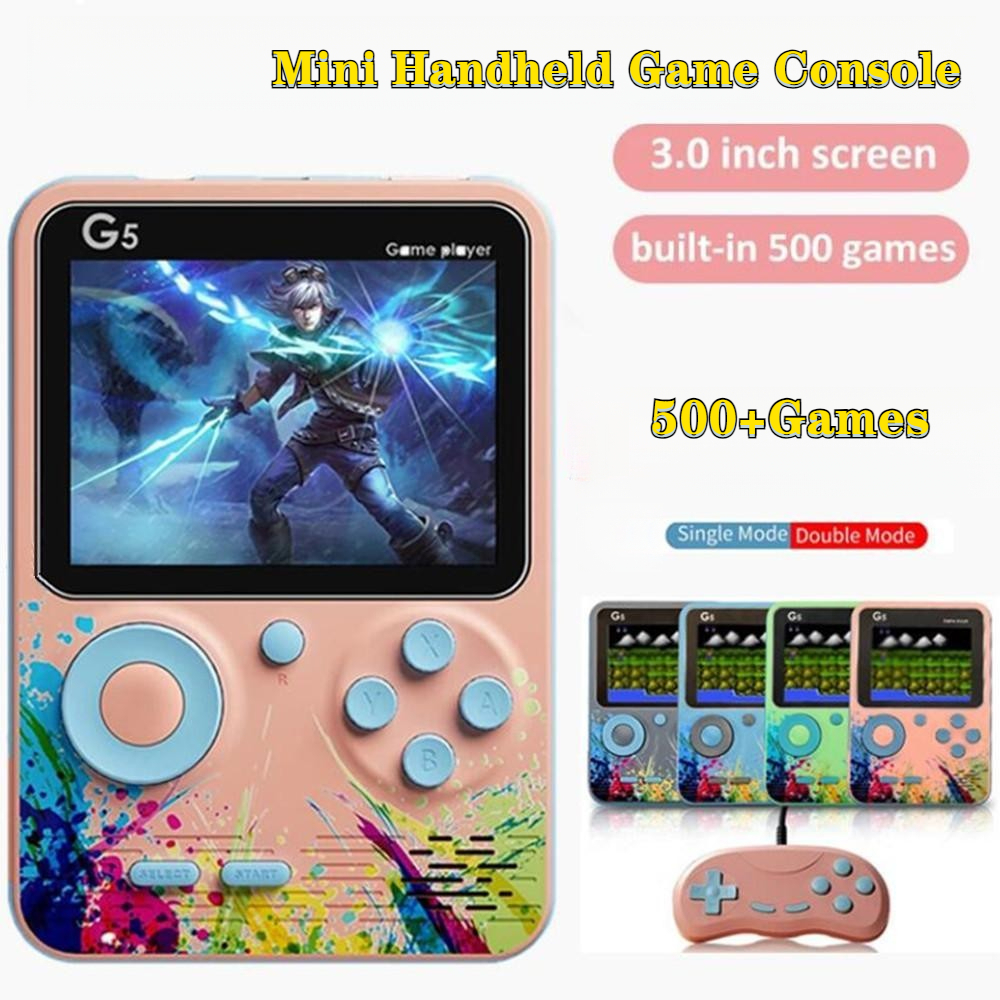 Jual Portable G5 Game Player Connect to TV or Gamepad 1000mAh Player/2 ...