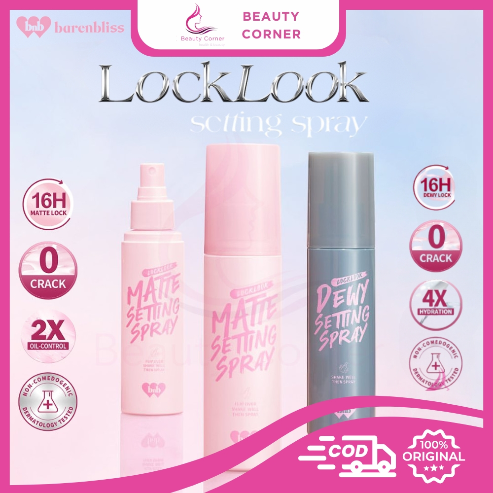Jual BNB Barenbliss LockLook Setting Spray | Shopee Indonesia