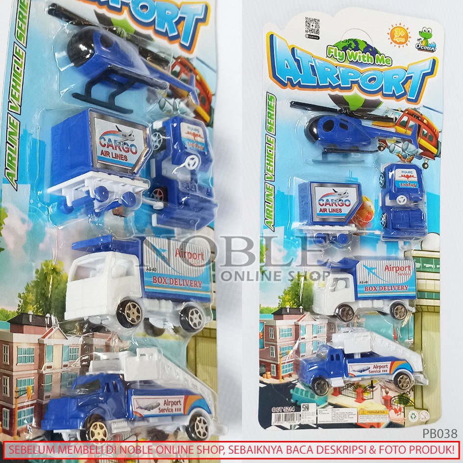 Jual AIRPORT FLY WITH ME MINIATUR KENDARAAN BANDARA CARGO AIR LINES ...