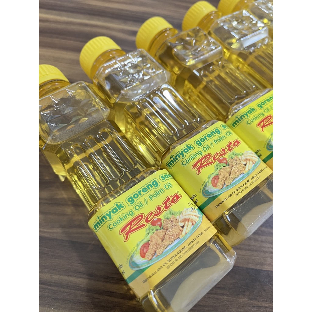 Jual Minyak Goreng Resto bantal 180 ml dan botol 250ml | Shopee Indonesia