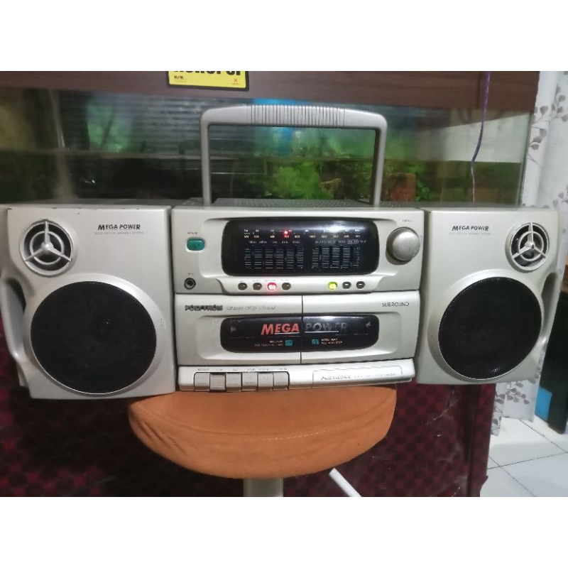 Jual radio tape portable polytron mega power | Shopee Indonesia