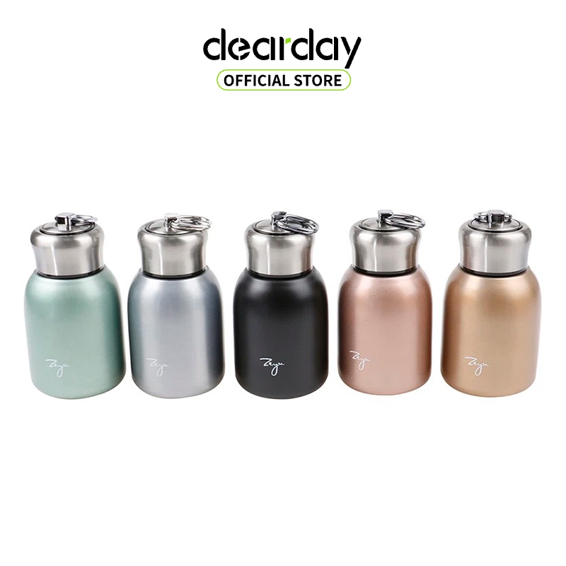 Jual Dearday Stainless Steel Mini Termos Bottle 300ml Travel Water ...