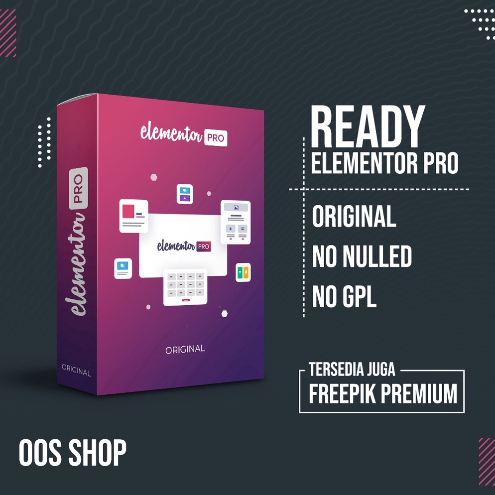 Jual Elementor Pro Elementor Pro 1 Original License Automatic Update ...