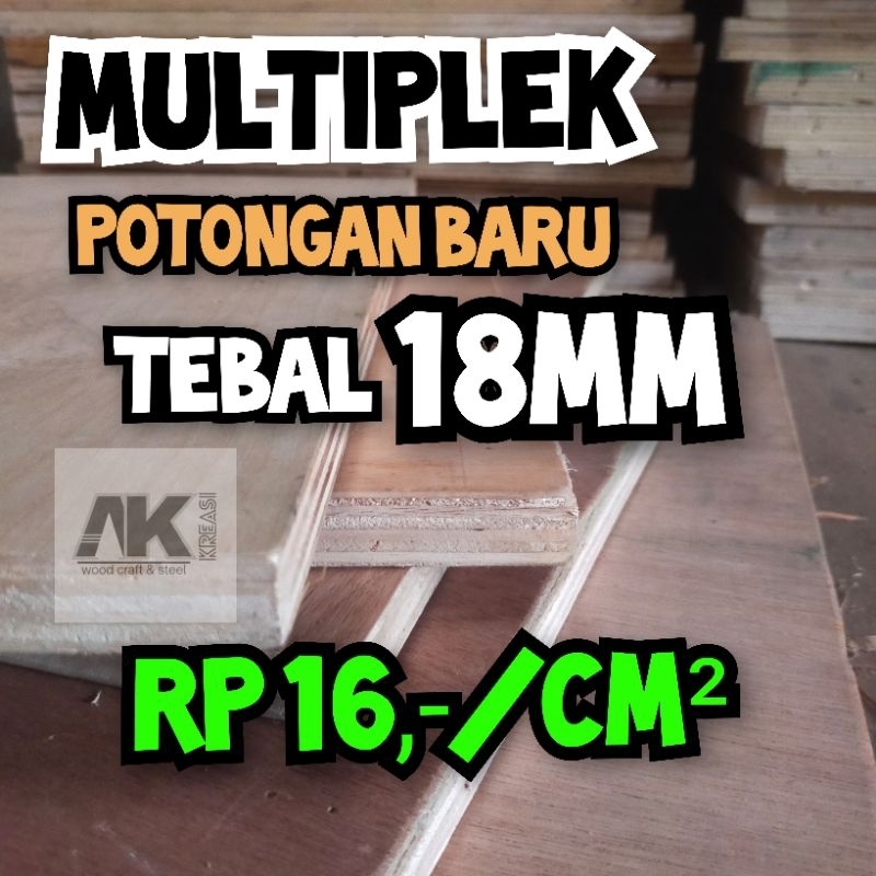 Jual MULTIPLEK POTONGAN BARU 40 x 60 - 120CM | Shopee Indonesia