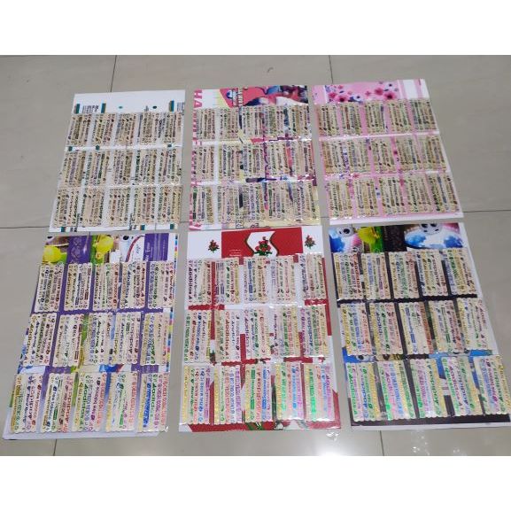 Jual Stik sablon Lembaran Mas Karakter Tulisan Mainan stick kayu Es ...