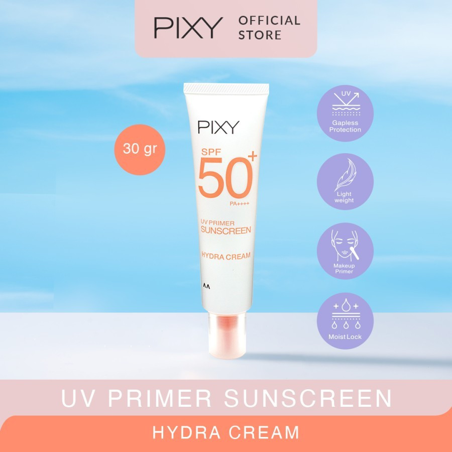 Jual PIXY UV Primer Sunscreen Hydra Cream SPF50+ PA+++ | Shopee Indonesia