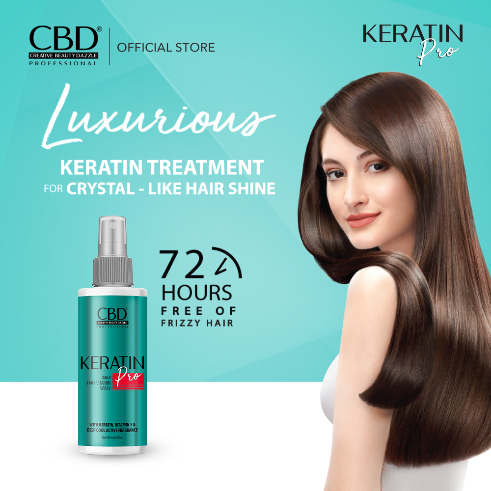 Jual CBD Professional Keratin Pro Daily Hair Vitamin Spray 100ml ...
