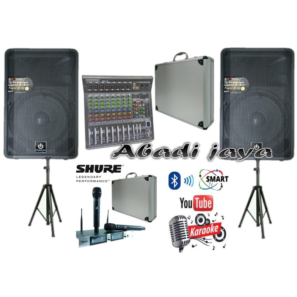 Jual PROMO PAKET SOUND SYSTEM MURAH CRIMSON SPARTA 15 INCH MARK 8 SH777 ...
