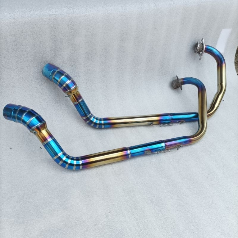 Jual Exzoz Pipe Bluemoon For Fz16 Pulsar Ns200 To Canister 51mm ...