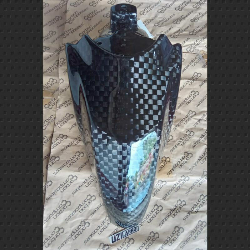 Jual FENDER FRONT SPAKBOR DEPAN NEW VARIO 125 150 FI CARBON KEVLAR ...