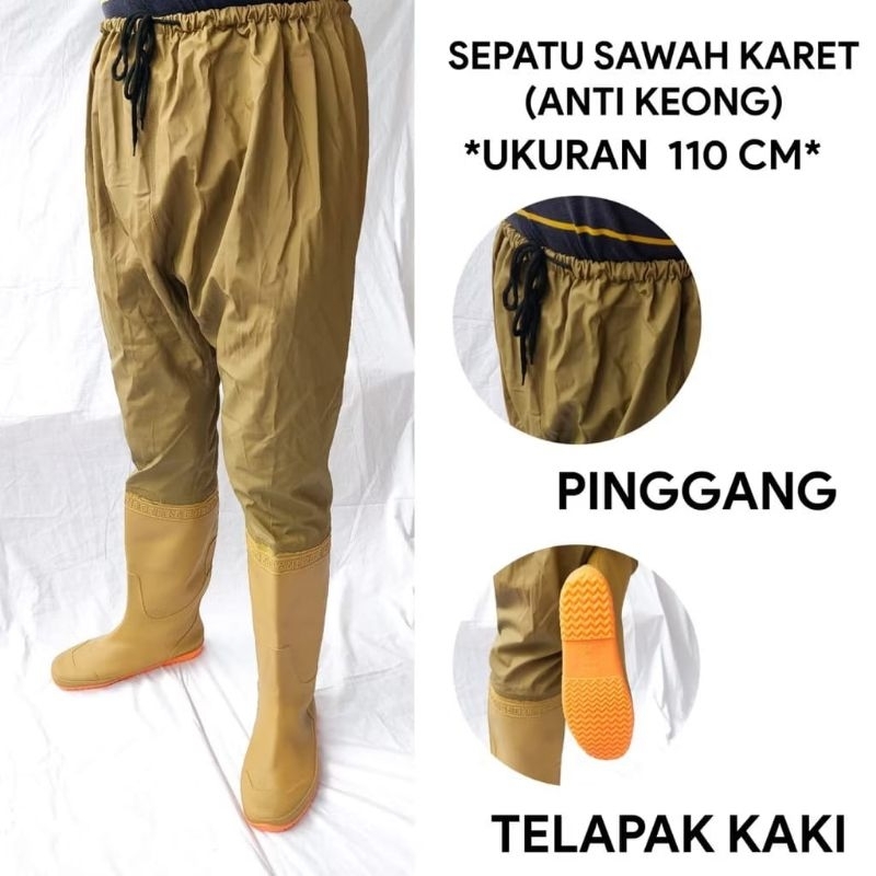 Jual COD SEPATU BOOT TANI CELANA PANJANG SEMARANG, SEPATU TANI, SEPATU ...