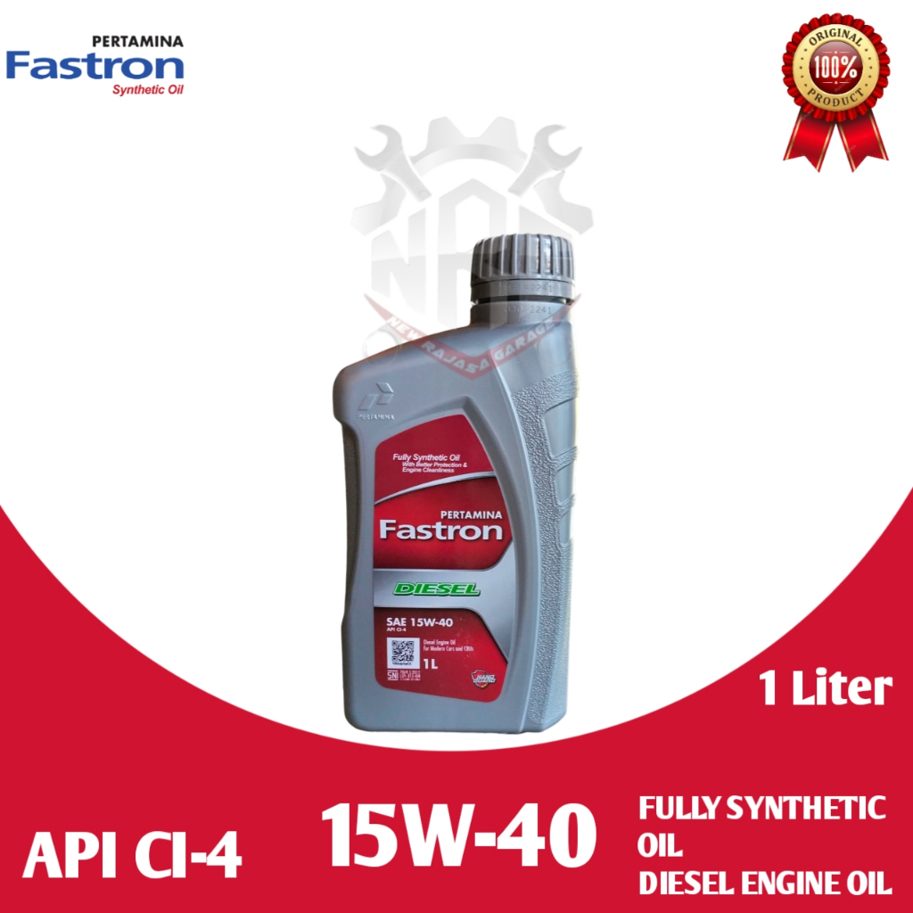 Jual PERTAMINA FASTRON DIESEL SAE 15W-40 1L | Shopee Indonesia