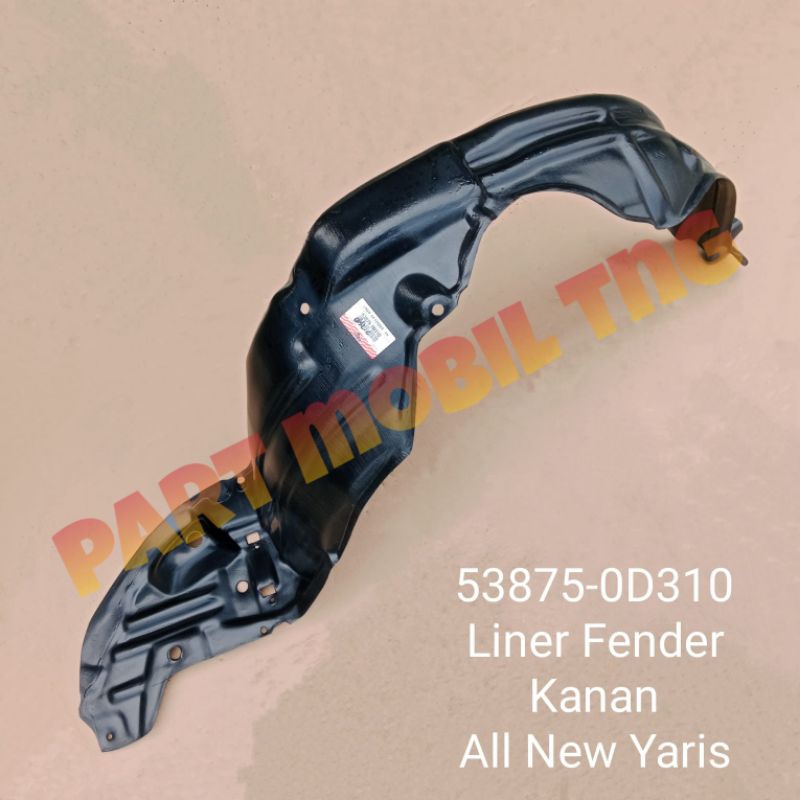 Jual Liner Inner Fender Pender Plastik Karpet Lumpur Toyota All New ...