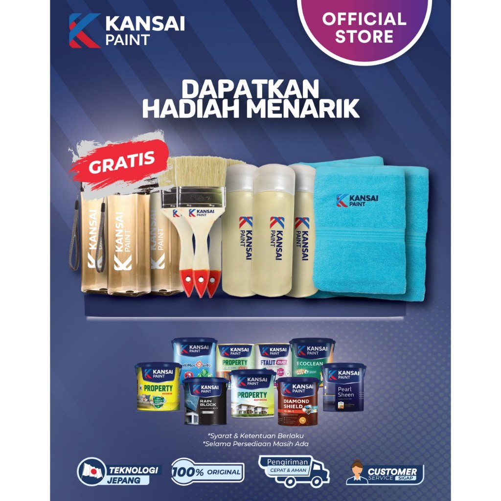 Jual GRATIS Official Merchandise Kansai Paint | Shopee Indonesia