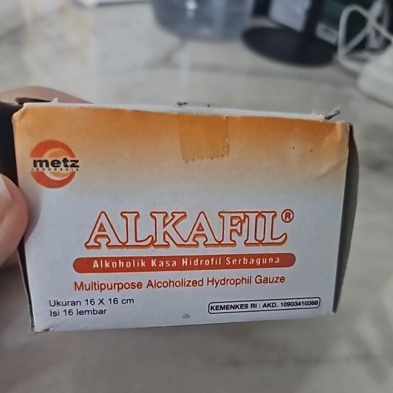Jual ALKAFIL antibiotik kasa untuk tali pusar bayi newborn 1 box isi ...