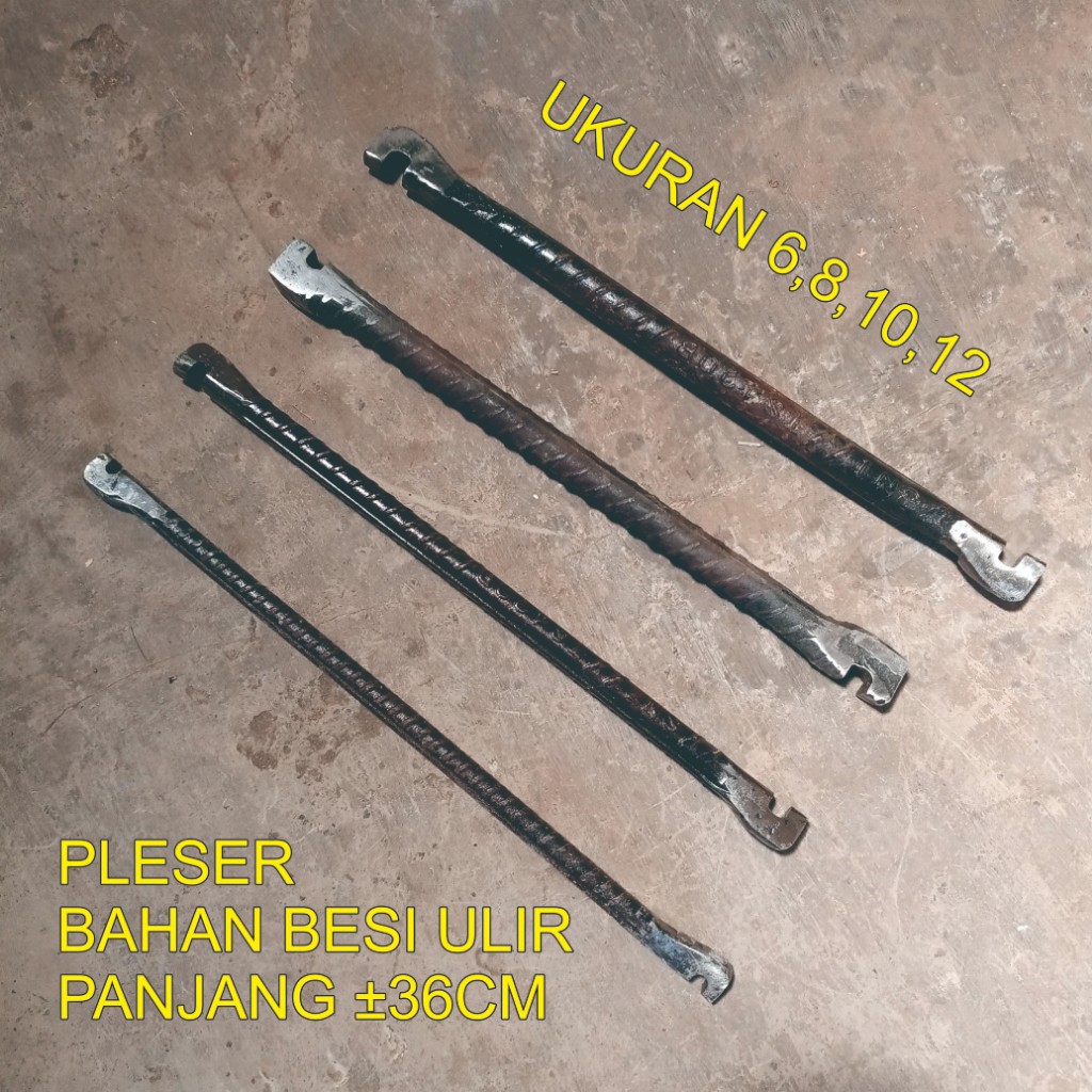 Jual Pleser Besi Beton Ulir Dobel Gandeng Bolak Balik Pembengkok Besi ...