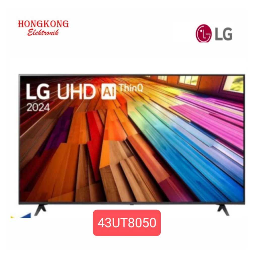 Jual TV LG 43UT8050 Uhd 4K Hdr 10 Pro Smart Tv 43 Inch NEW 2024 8050 ...