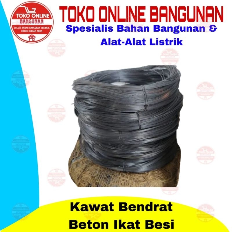 Jual KAWAT BENDRAT/KAWAT BETON IKAT BESI 1 KG | Shopee Indonesia