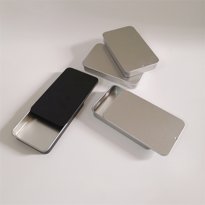 Jual COD Kotak besi tutup geser jari balsem Model geser wadah kaleng ...