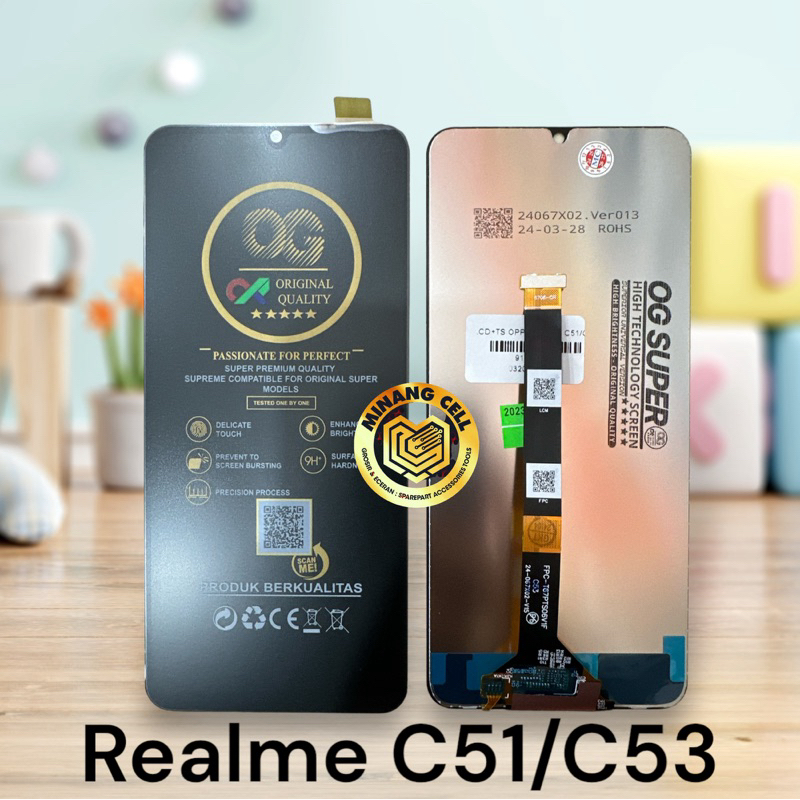 Jual LCD TOUCHSCREEN REALME C51/C53/Realme NOTE 50 | Shopee Indonesia