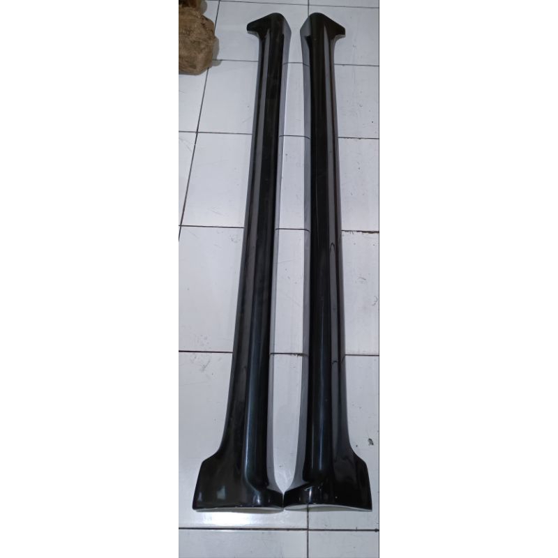 Jual Side Skirt Body Kit Hitam Kiri dan Kanan Sirion 2007 2008 2009 ...