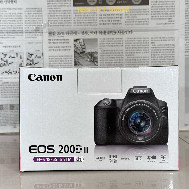 Jual Canon 200ii Canon 200D Mark ii Plus Lens Kit 18-55mm New ( BARU ...