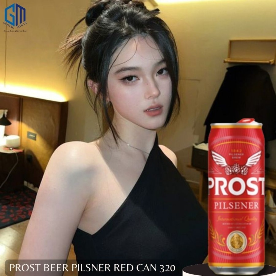 Jual PROST BEER PILSNER RED CAN 320 BIR PUTIH KALENG KECIL MERAH ...
