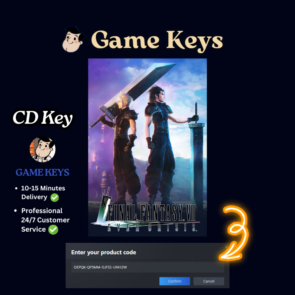 Jual Final Fantasy VII Ever Crisis PC Original | Steam CDKey | Shopee Indonesia