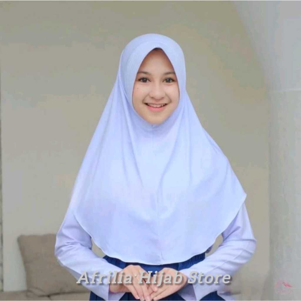 Jual Hijab Sekolah SMP Dan SMA | Jilbab Oval Sekolah Jersey Premium ...