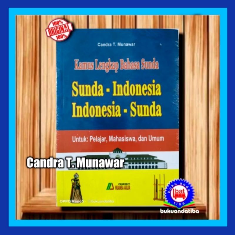 Jual Kamus Lengkap Bahasa Sunda - Indonesia/Indonesia - Sunda - CANDRA ...