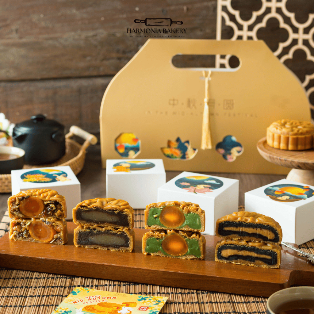 Jual HAMPERS MOONCAKE ISI 4 PCS BESAR [ KUE BULAN / GWEE PIA / TONG JIU ...