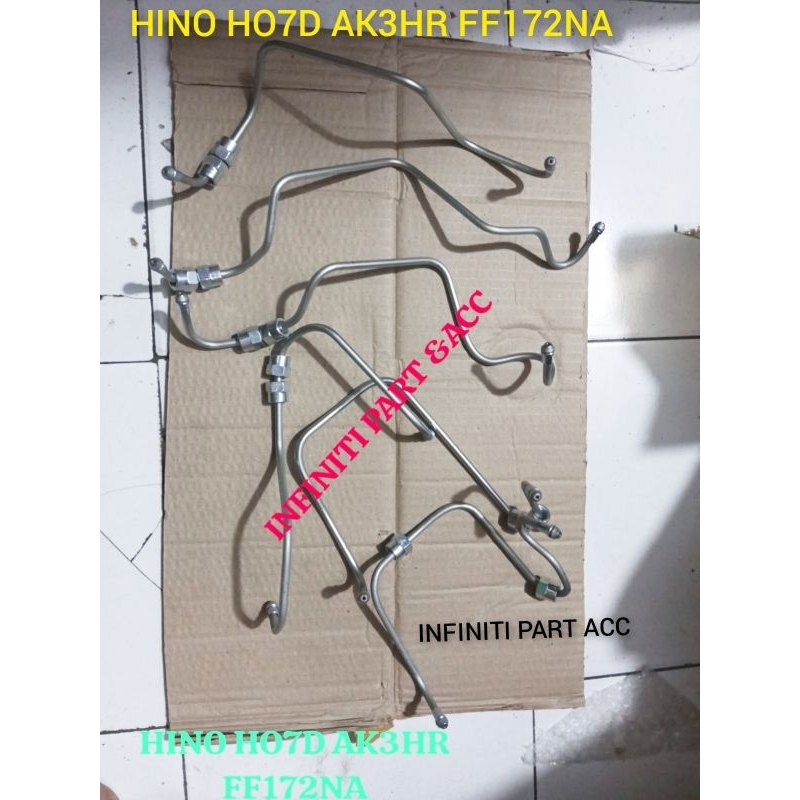 Jual PIPA NOZZLE SOLAR HINO RANGER HO7D AK3HR FF172NA SET 6 PC | Shopee ...